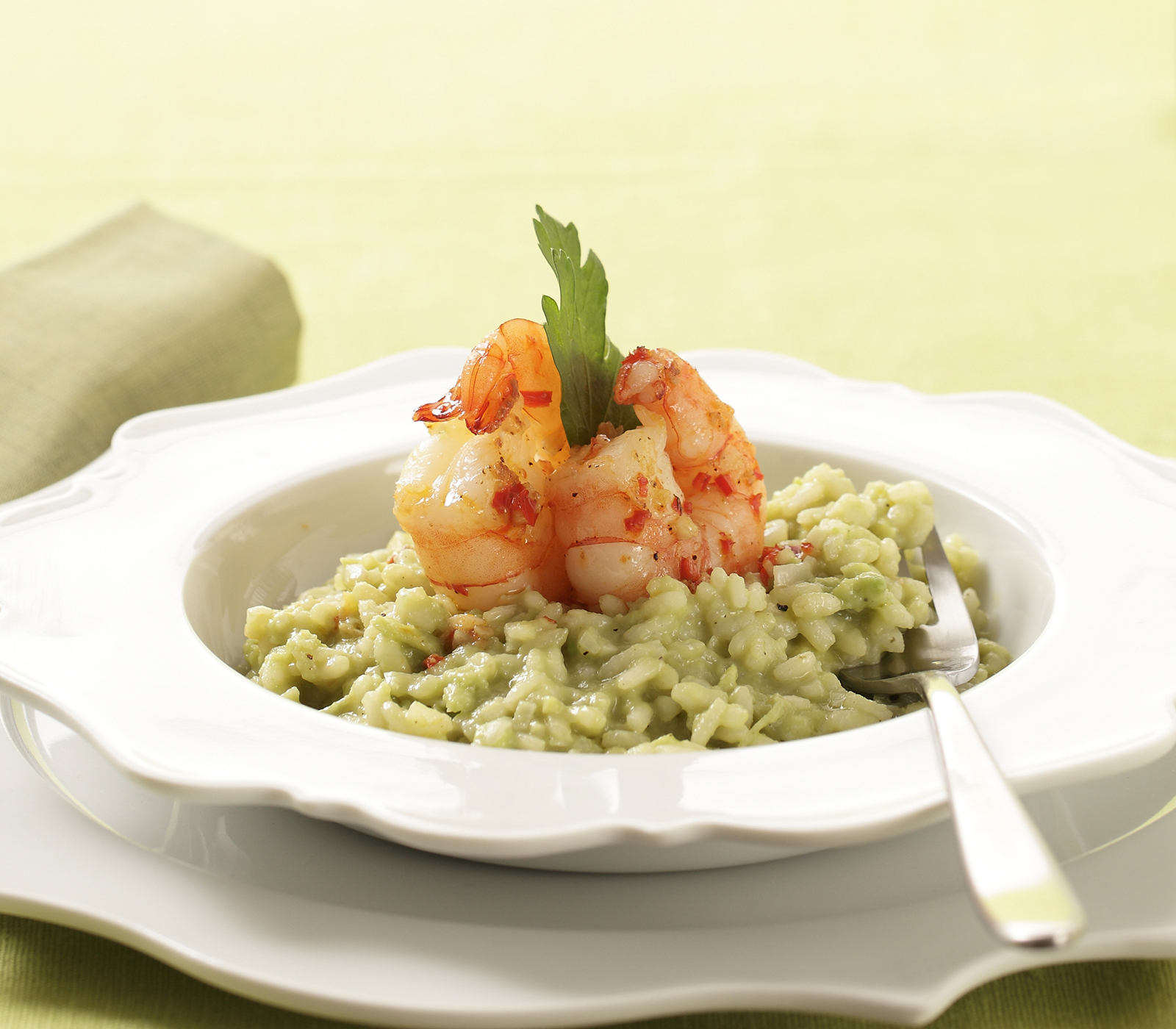 Avocado-Risotto mit Riesencrevetten | Einfach Kochen by Meta Hiltebrand ...