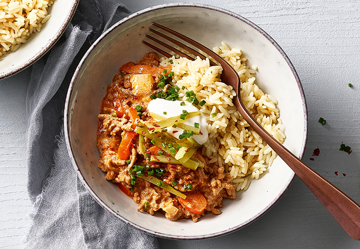 Hackfleisch Stroganoff | Einfach Kochen by Meta Hiltebrand | Rezepte